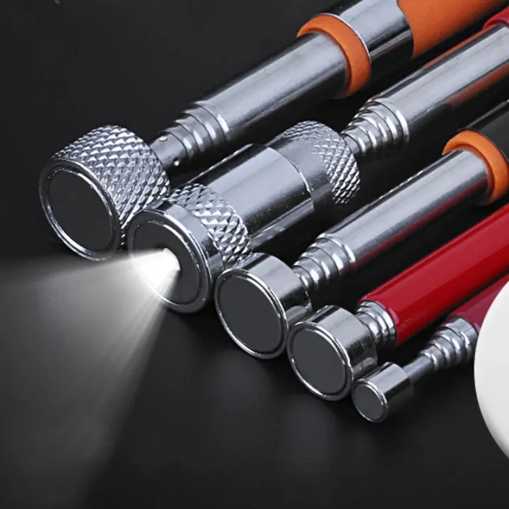 8 LB ยืดหยุ่น Heavy Duty Magnetic Telescopic Magnet Magnetic Grip Pick ...