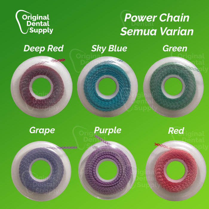 Power Chain semua warna Karet behel gigi | Lazada Indonesia