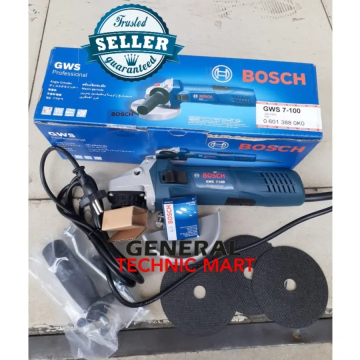 Mesin Gerinda/Gurinda BOSCH GWS7-100,GWS 7-100 HEAVY DUTY 4 inch ...