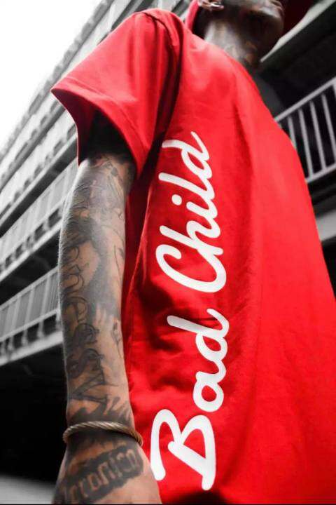 BAD CHILD STATEMENT SHIRT with freebies | Lazada PH