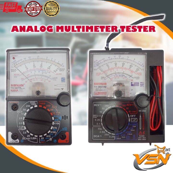YX-360TR / YX-360TRD Analog Multimeter Multi Meter Tester With Buzzer ...