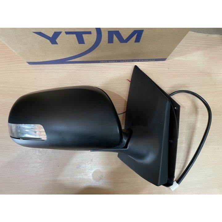 Toyota Vios 2007-2012 (Gen 2) Side Mirror Power Adusted Lens with Light ...