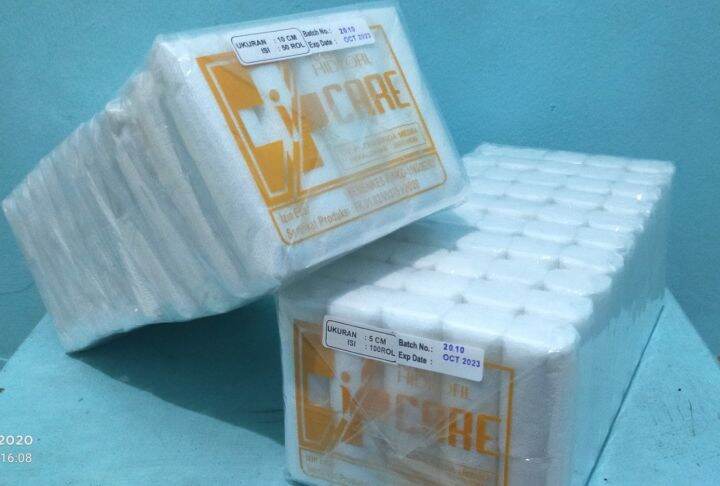 Kasa Perban. Kasa Gulung Ukuran 4 Yard X 10 cm I-Care (1 ball) | Lazada ...