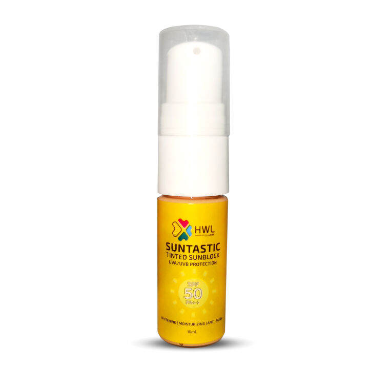 HWL Suntastic Tinted Sunblock SPF 50 PA++ UVA/UVB Protection Face ...