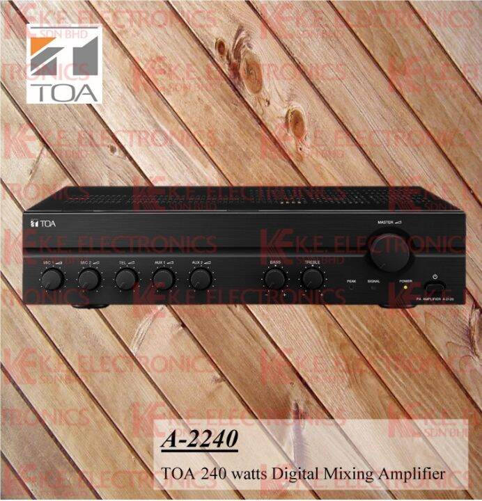 TOA A-2240 240W Mixer Amplifier | Lazada