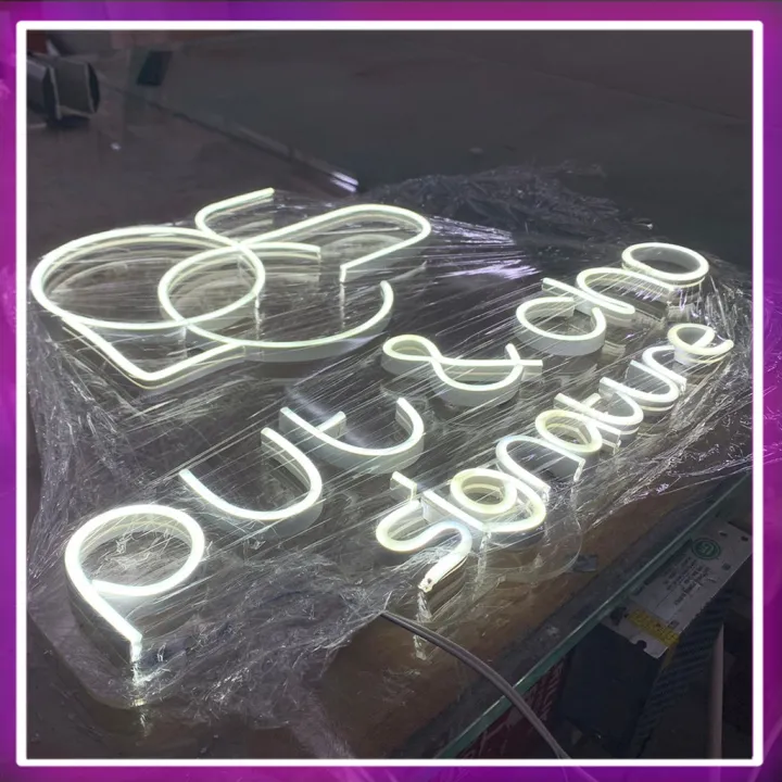 Neon Flex Design Custom Ukuran 20x60cm | Lazada Indonesia