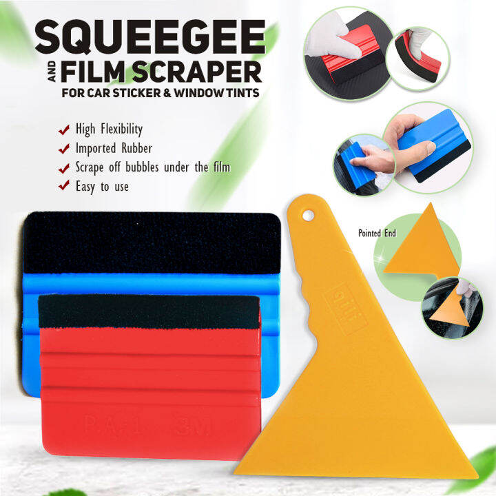 Magic photo00 Squeegee and Triangular Film Scraper for Car Sticker / Decals Application | Lazada PH
