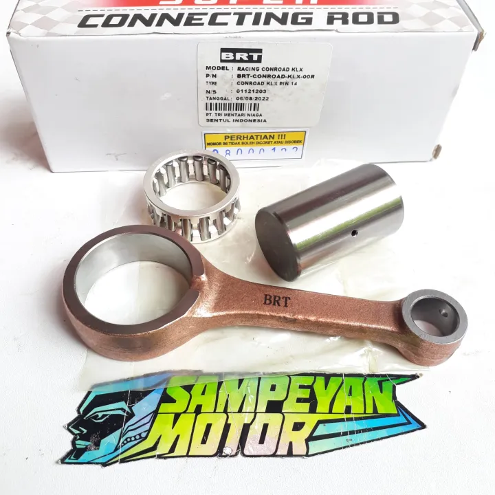 Stang Piston Batang Piston Super Conecting Rodkit Kawasaki KLX 150 ...