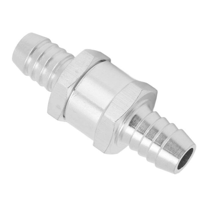 Fuel Line Check Valve, Aluminum Alloy One Way Check Valve for Gasoline ...