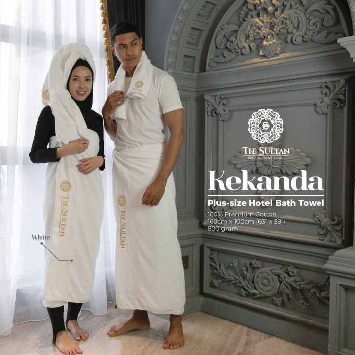 Tuala Besar The Sultan @ Sultera Luxury Hotel Towel Kekanda Plus Size ...