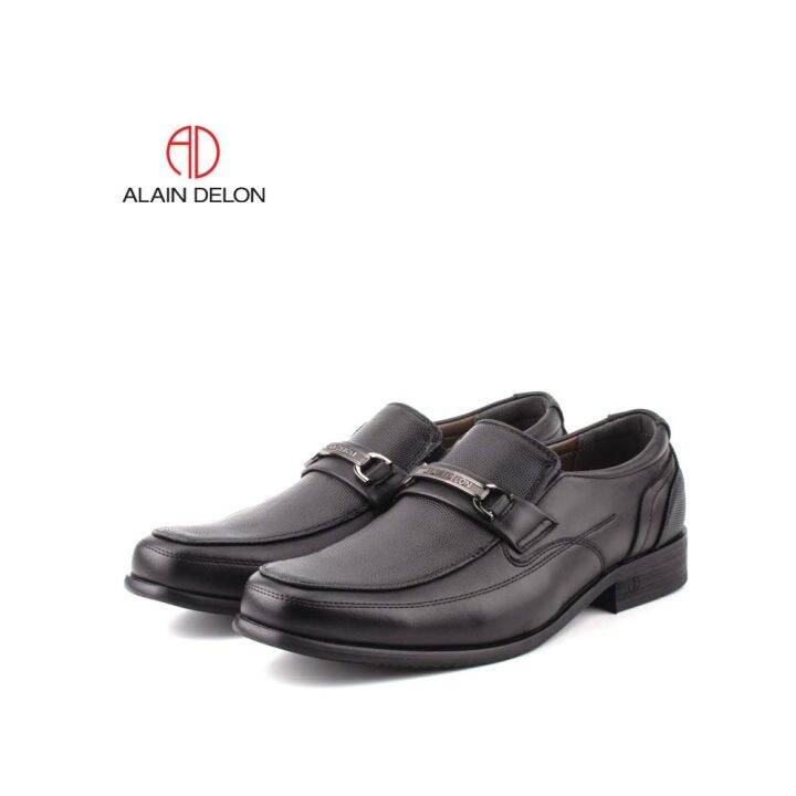 ALAIN DELON Men's Business Shoes -PU Leather-202303-NI2-1P-BLACK | Lazada
