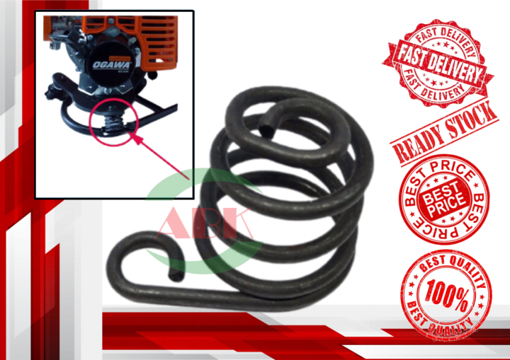 BRUSH CUTTER - MOUNTING SPRING STEEL BUFFER BODY SPRING MESIN RUMPUT ...