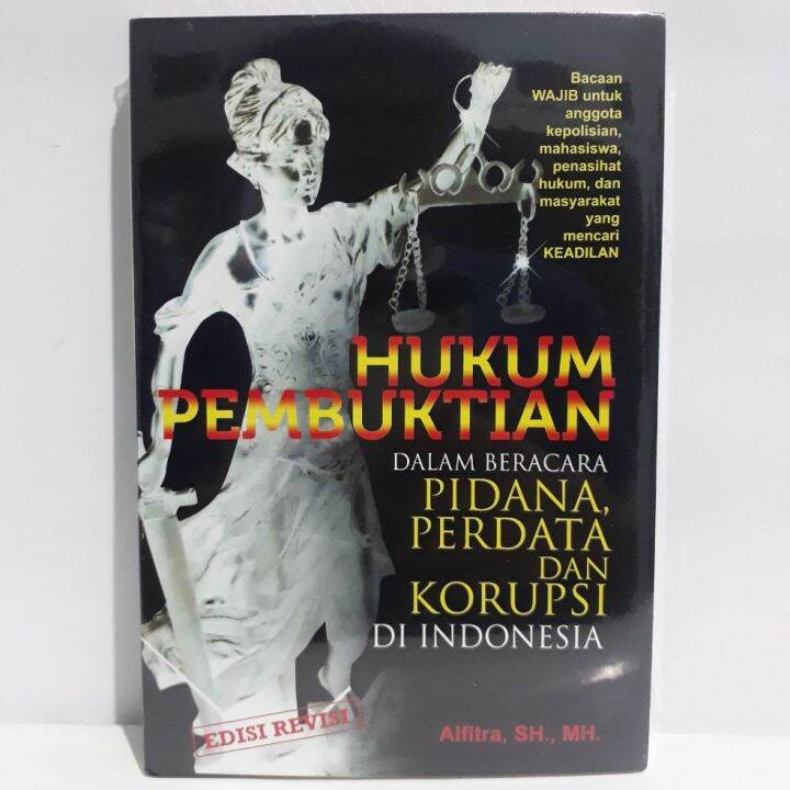 BUKU HUKUM PEMBUKTIAN DALAM BERACARA PIDANA,PERDATA DAN KORUPSI DI ...