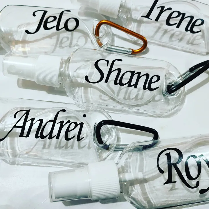 Personalized Alcohol Spray Keychain | Lazada PH