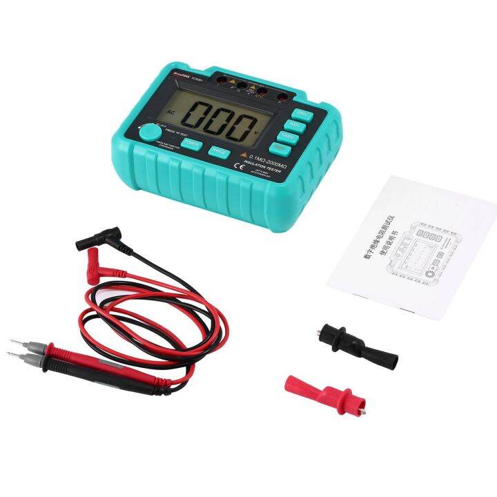 Top Sale Digital Isolation Resistance Meter VC60B Megohm Megohmmeter ...