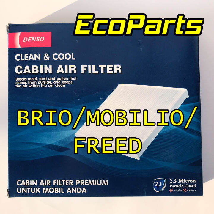 Filter Cabin AC DENSO Honda Brio Mobilio Freed Jazz RS ASLI | Lazada ...