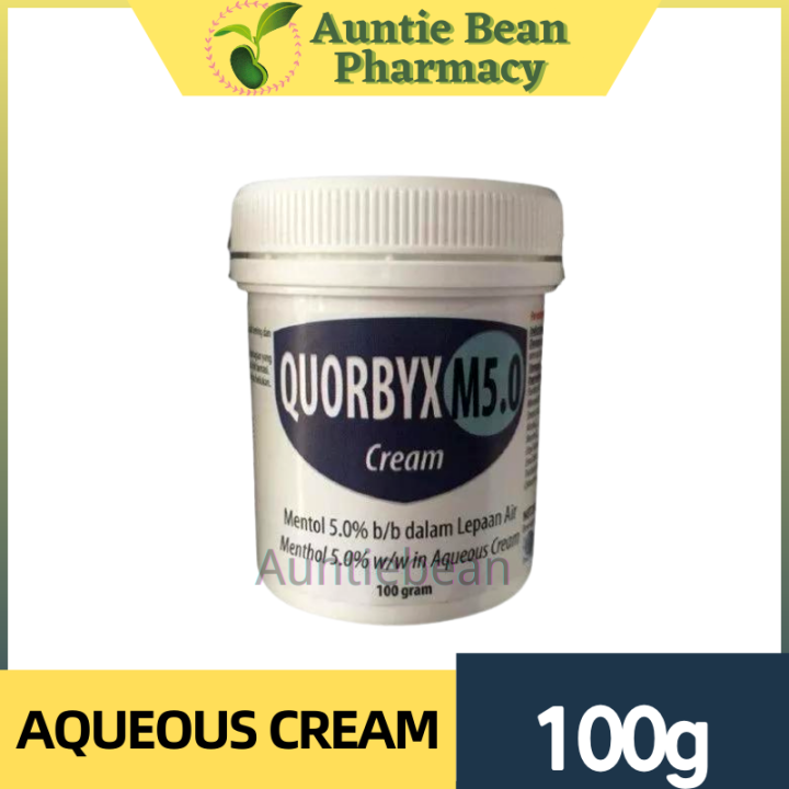 Quorbyx M5.0 Cream 100g [ Aqueous Cream ] EXP:06/2023 | Lazada