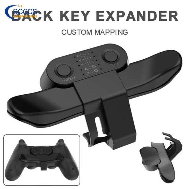 PS4 Game Controller Accessories Extended Gamepad Back Button Attachment Joystick Rear Button ...