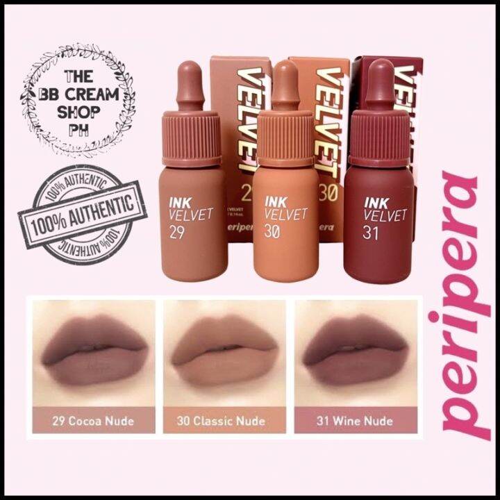 PERIPERA Ink the Velvet Tint 4g [31 Colors] EXP2025 | Lazada PH