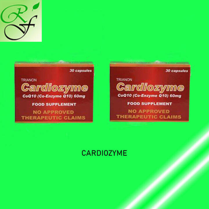 TRIANON CARDIOZYME FOOD SUPPLEMENTS 60mg (30 CAPSULES) | Lazada PH