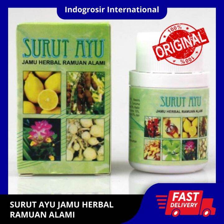 Surut Ayu- Pelangsing Alami Original Lasmi (Slimming Supplements) | Lazada