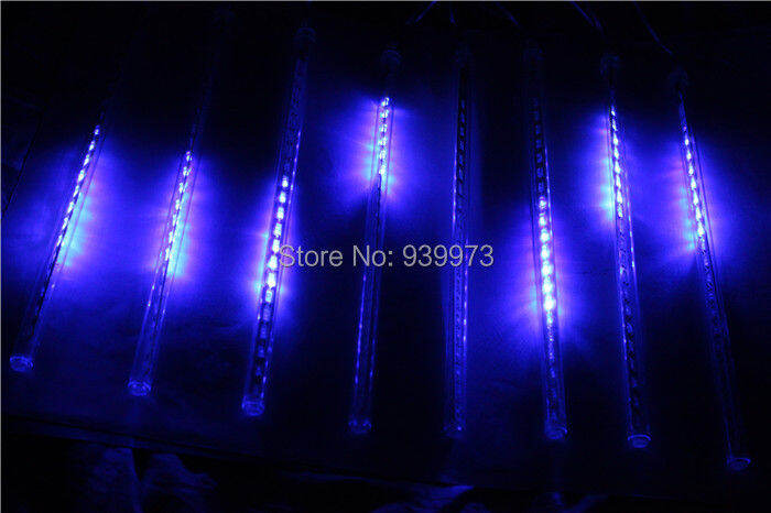 30cm Meteor Shower Rain Tubes Led Light Lamp 100-240V LED falling star ...