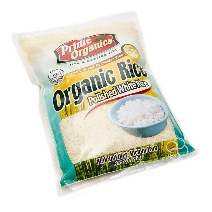 Prime Organics White Rice 2kg | Lazada PH