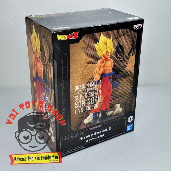VDI Toys Shop | Banpresto | DRAGON BALL Z | History Box Volume 3 – Son Goku Super Saiyan Damage ...