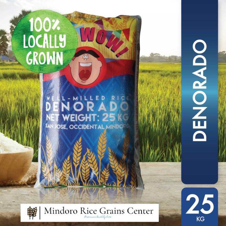 Edi Wow Well-Milled Premium Denorado Rice 5kg and 25kg | 100% Local ...