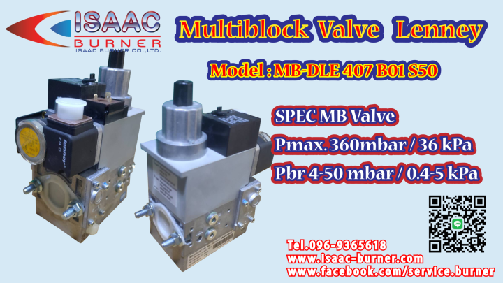 Multiblock Valve "Lenney" Model : MB-DLE 407 B01 S50 | Lazada.co.th