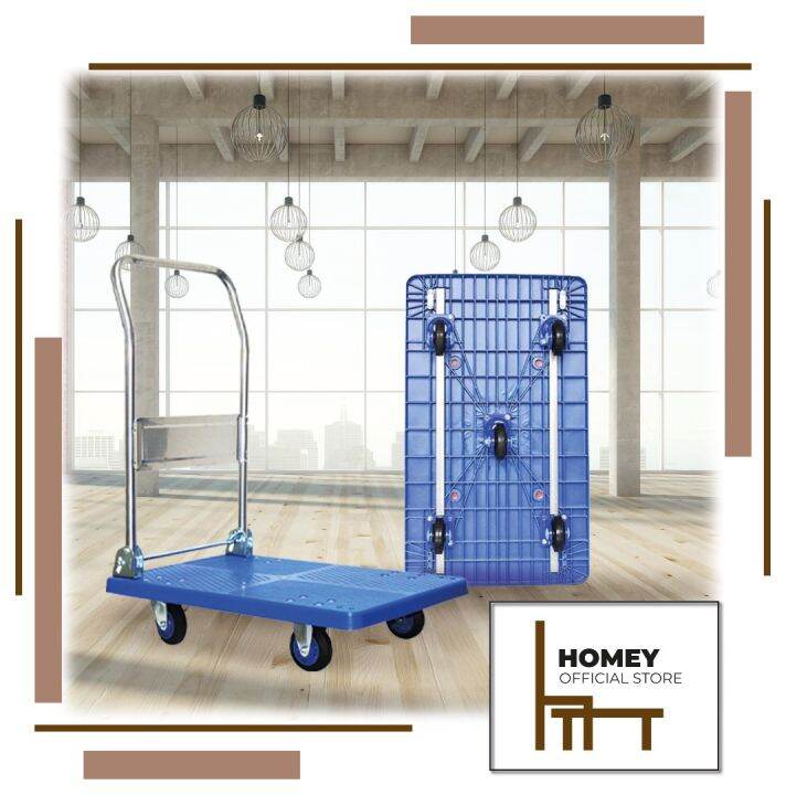 Homey Trolley Super Load-Bearing Hand Trailer Logistics Pull Goods Mute ...