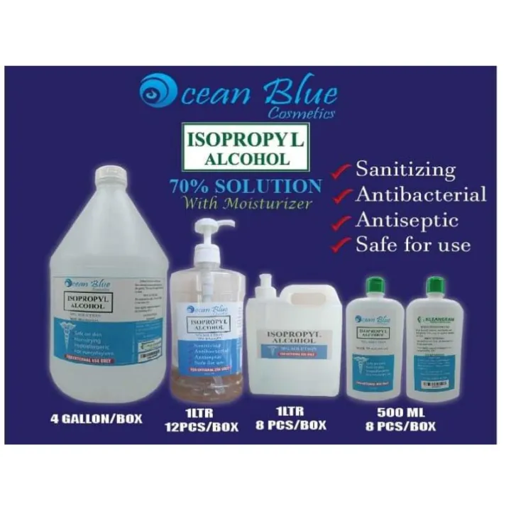 Ocean Blue Isophrophyl Alcohol | Lazada PH