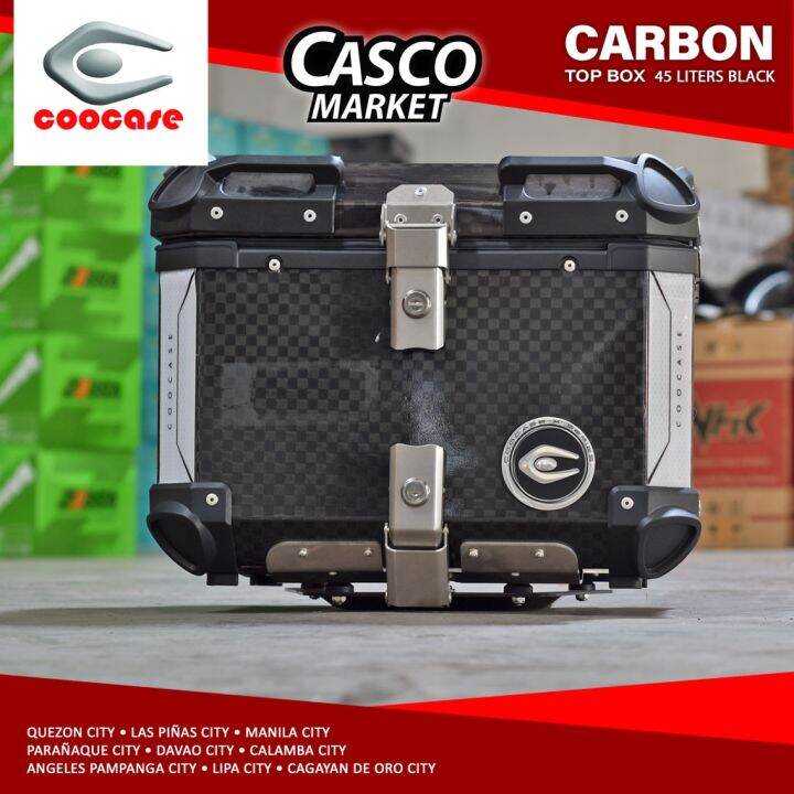 COOCASE 45 LITERS CARBON FIBER SERIES 2021 MOTORCYCLE TOP BOX | Lazada PH