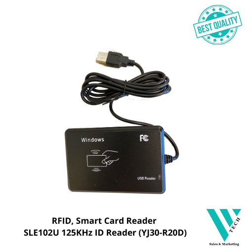 RFID, Smart Card Reader SLE102U 125KHz ID Reader (Model No.: YJ30-R20D ...
