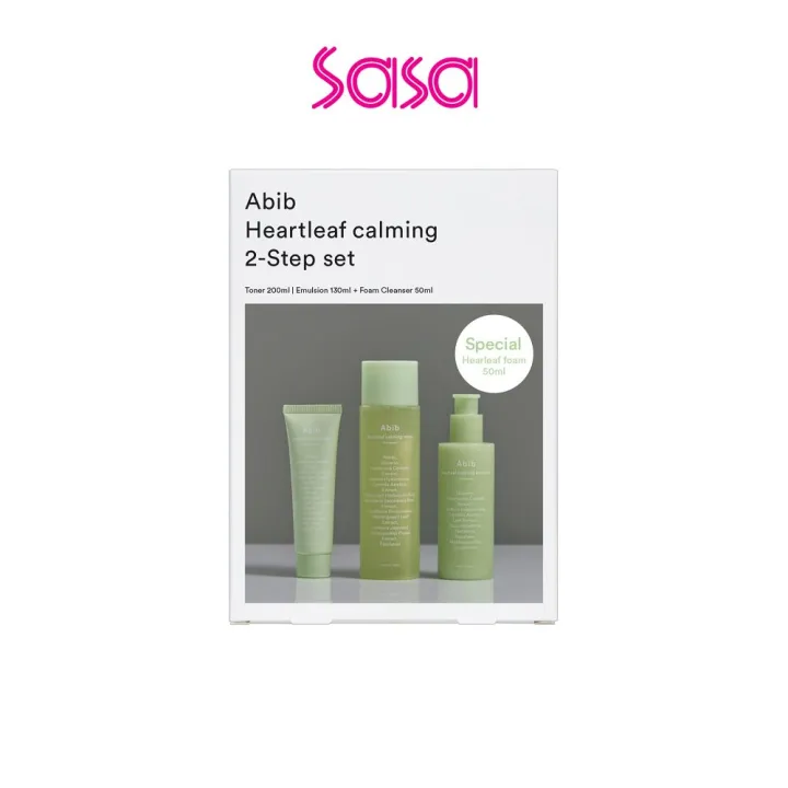 Abib Heartleaf Calming 2-Step set 3pcs | Lazada PH