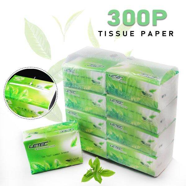 Trendy 8PCS/1PACK 300 Sheets Disposable Inter-Folded Facial Tissue ...