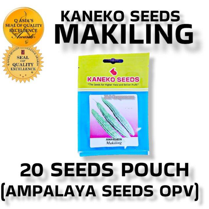 MAKILING OPV AMPALAYA SEEDS (APPROX 20 SEEDS) KANEKO SEEDS | Lazada PH