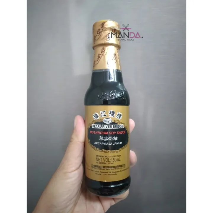 Kecap Jamur Kecap rasa jamur Pearl River Bridge Mushroom Soy Sauce PRB ...