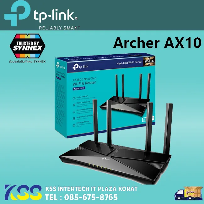TP-Link Archer AX10 AX1500 WiFi 6 Router เราเตอร์ WiFi ***By Kss ...