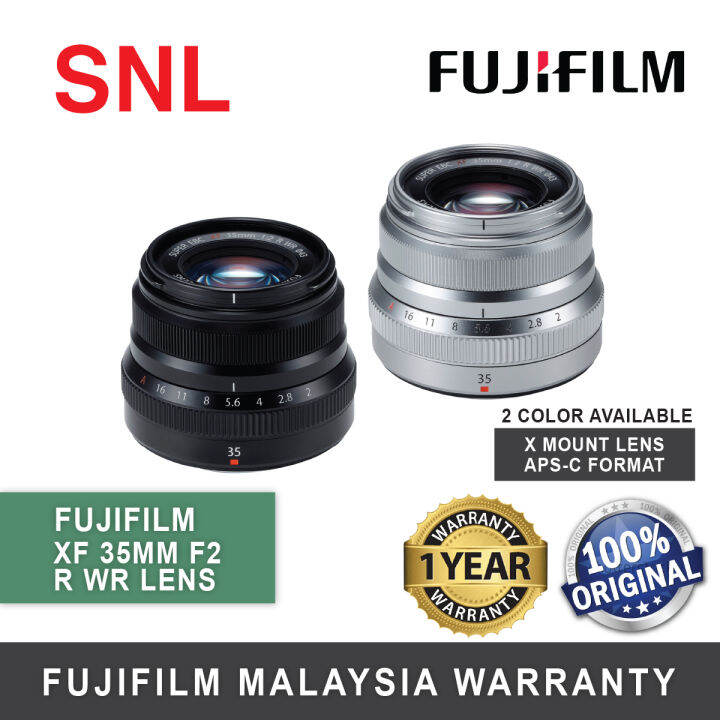 FUJIFILM XF 35mm F2 R WR Lens | Lazada