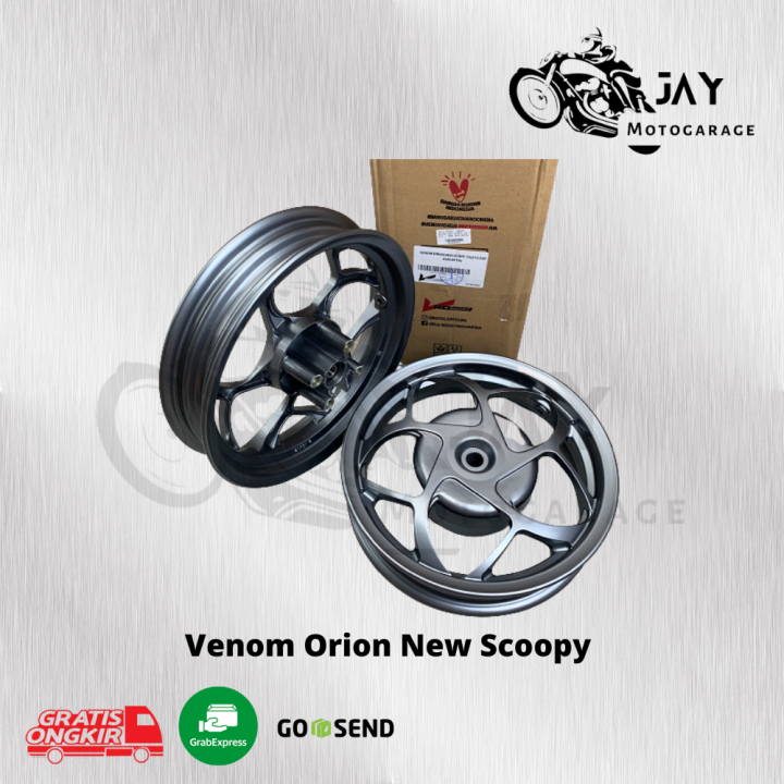 Velg velek pelek New Scoopy R12 Ring 12 215 x 250 Vrossi Venom Orion ...