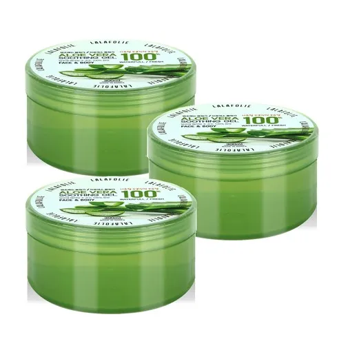 LaLaFolie Aloe Vera 100% Soothing Gel 300ml x 3P | Lazada PH