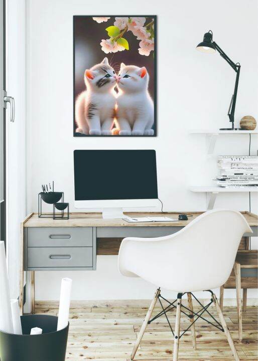 Poster Kucing/Hiasan Dinding Gambar Kucing Ukuran 10R | Lazada Indonesia
