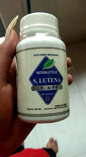 S.lutena SLUTENA asli super lutein multivitamin suplemen kesehatan ...
