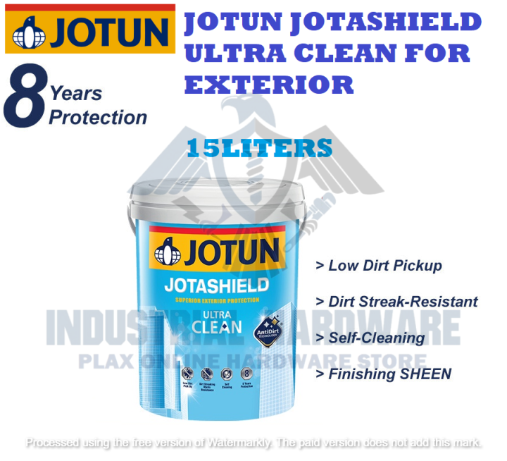 15L Jotun Jotashield Ultra Clean Antidirt Paint - Colour Option | Lazada