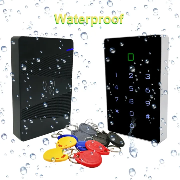 Waterproof 125Khz Rfid EM Card Door Lock Access Controller Keypad Outdoor Access Control System ...