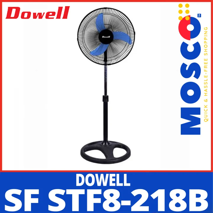 Dowell SF STF8-218B l Stand Fan with Thermal Fuse | Lazada PH