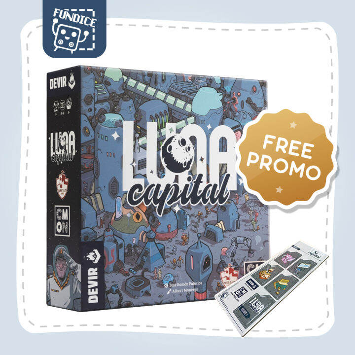 Fun Dice: Luna Capital จันทรามหานคร TH/EN + Promo Card Board Game ...