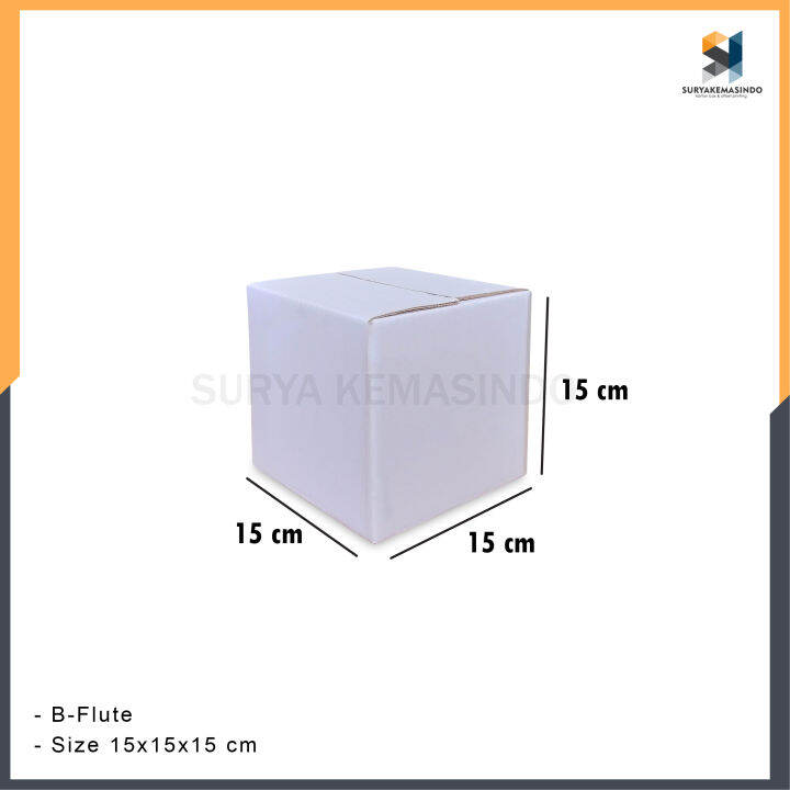 Kardus AMDK 15x15x15 cm (12x120ml) Karton/paking/Box/Polos | Lazada ...