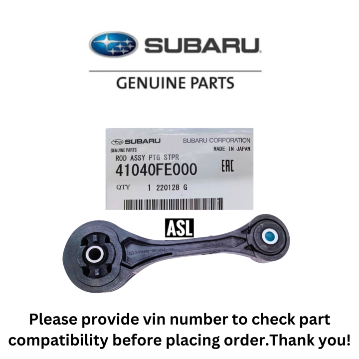 41040FE000 Genuine Subaru Pitch Stopper Rod Mount Exiga Forester ...